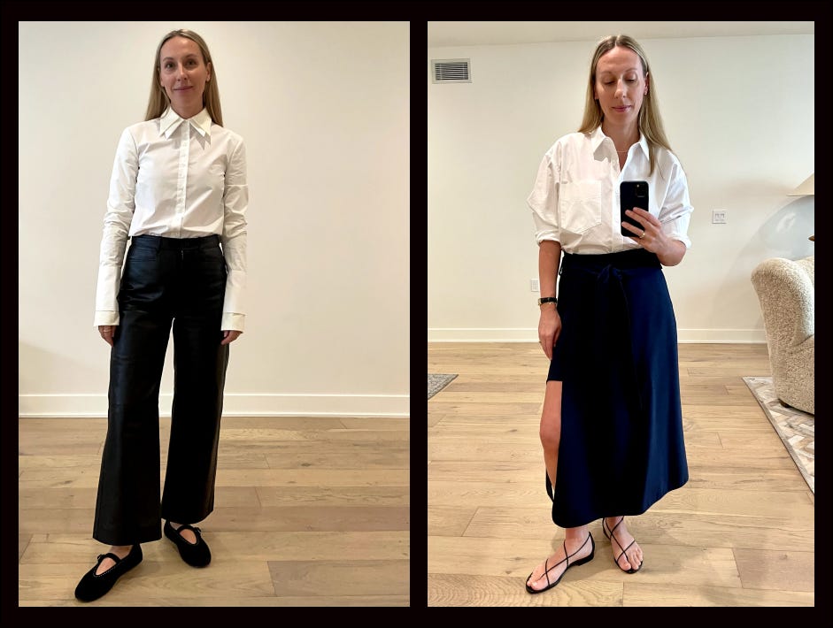 The Best White Button Down Shirts - by Ali Pew - Uniform