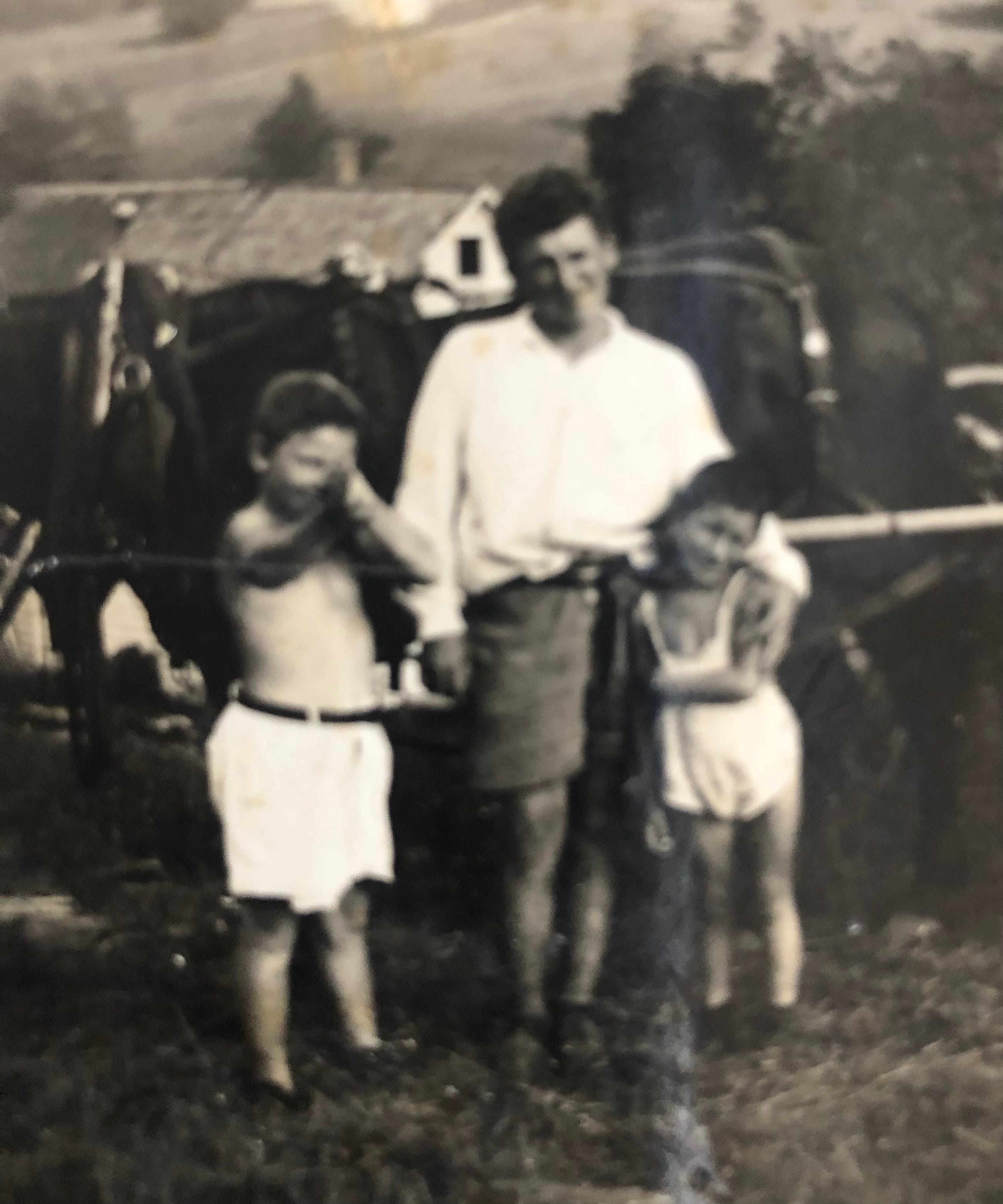 Three Jewish Farm Boys in the Catskills in the Depression