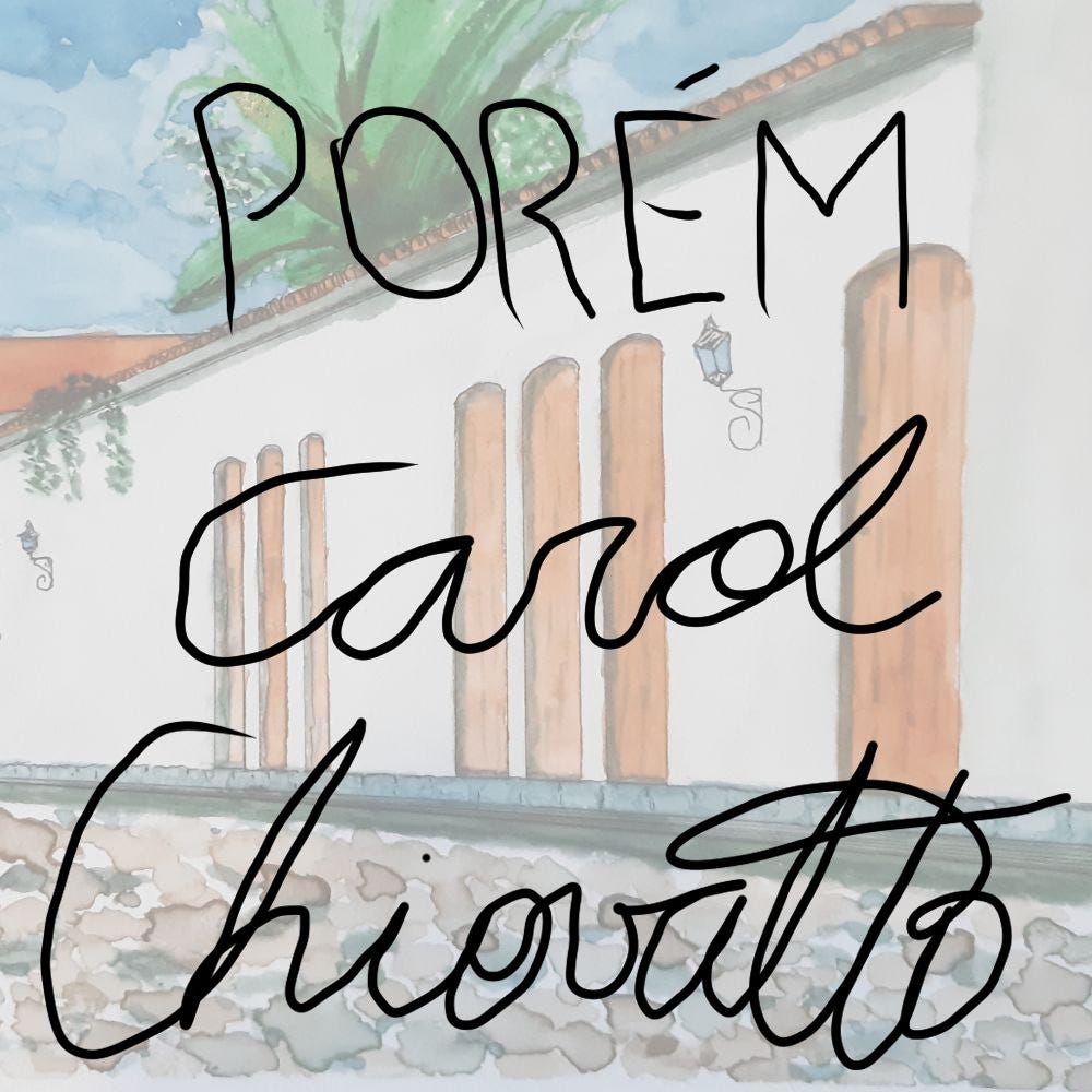 Porém Carol Chiovatto subscriber chat