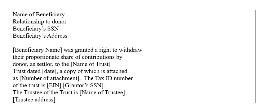 Hanging Crummey Powers: The Ultimate Guide to Form 709