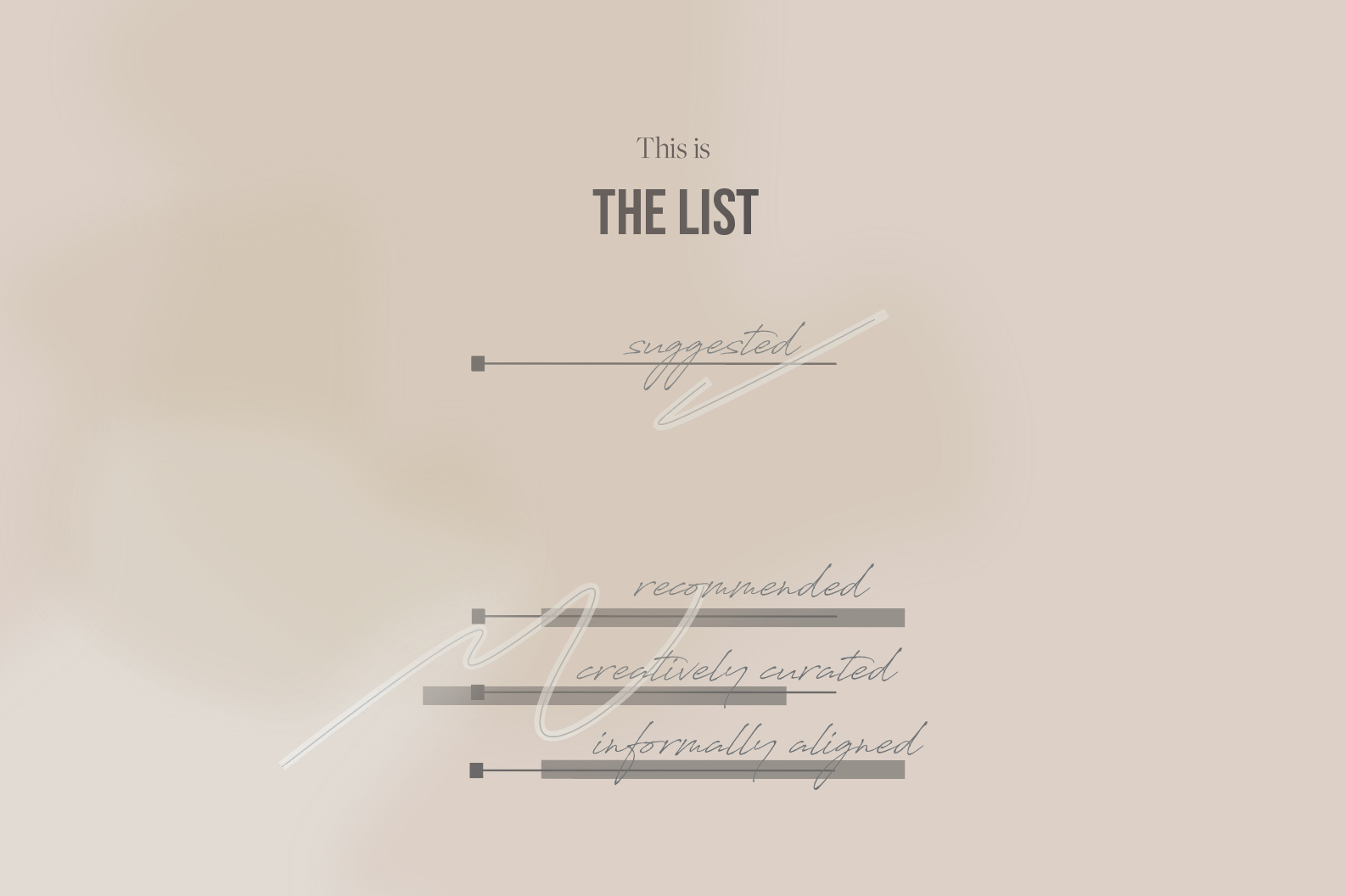 THE LIST Number Twelve - the CREATIVE CHRONICLES