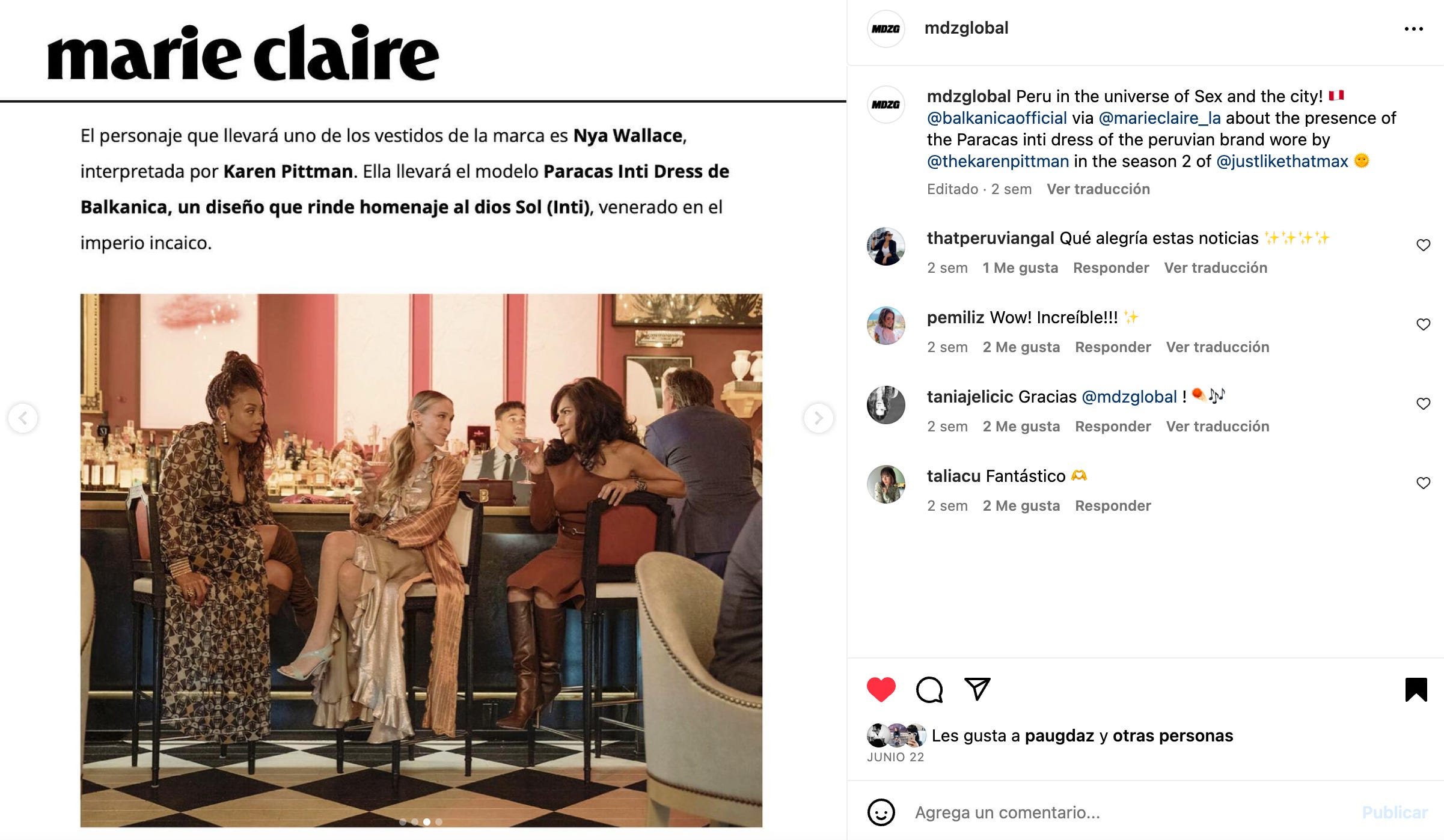 Sobre lo que dijo Helena Fadul...