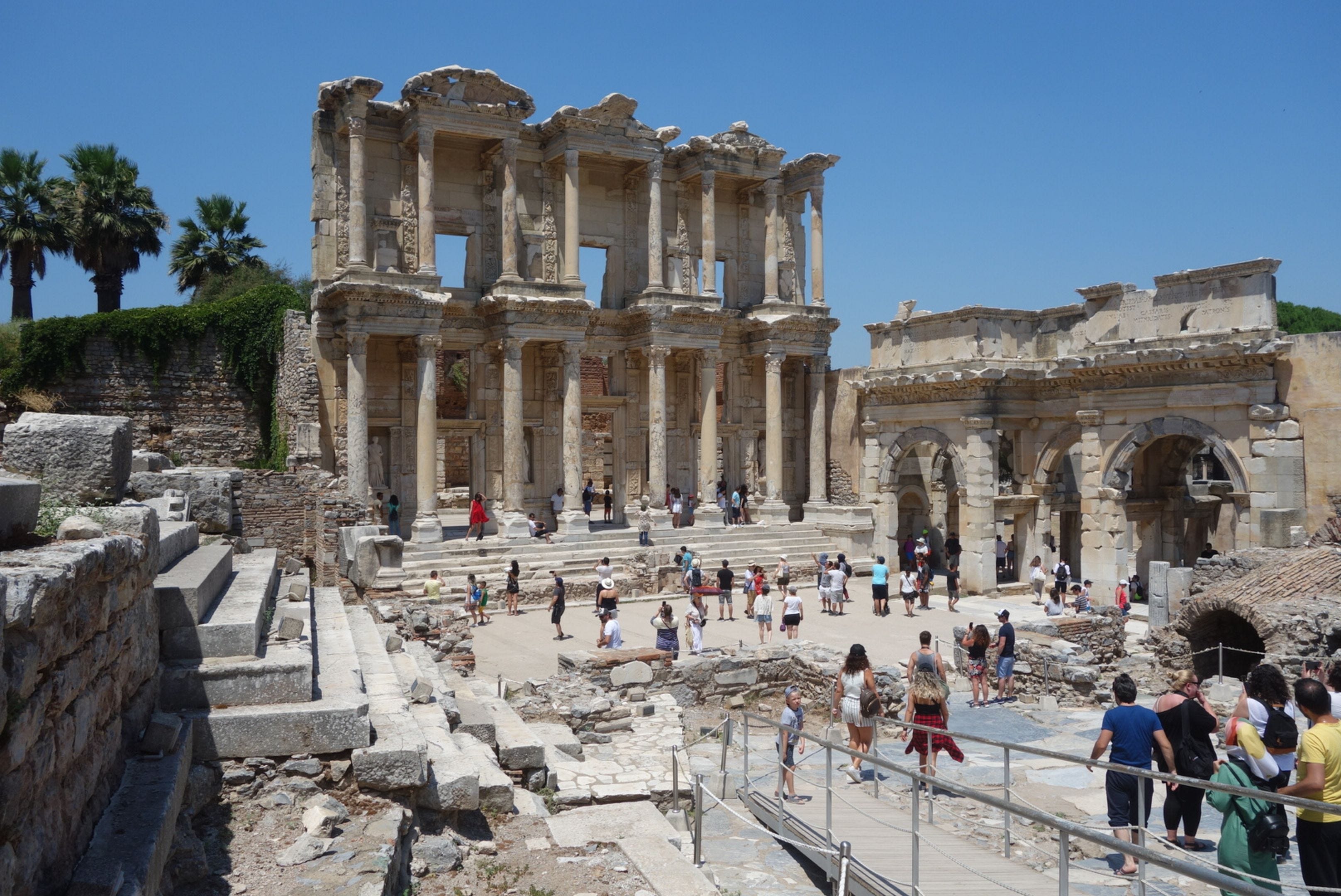 What innovations preserved Ancient Greek texts?