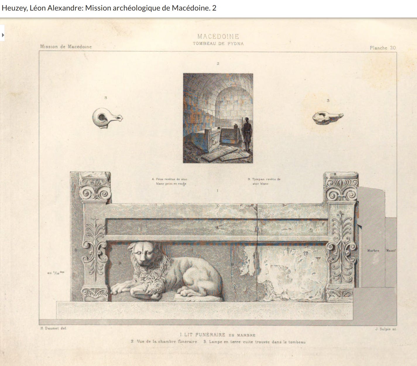 Heuzey's Archeological Mission in Macedonia (Palatitsa and Pydna)