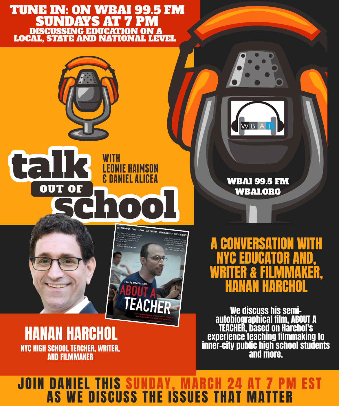 Latest 'Talk Out of School': A conversation with filmmaker and NYC ...