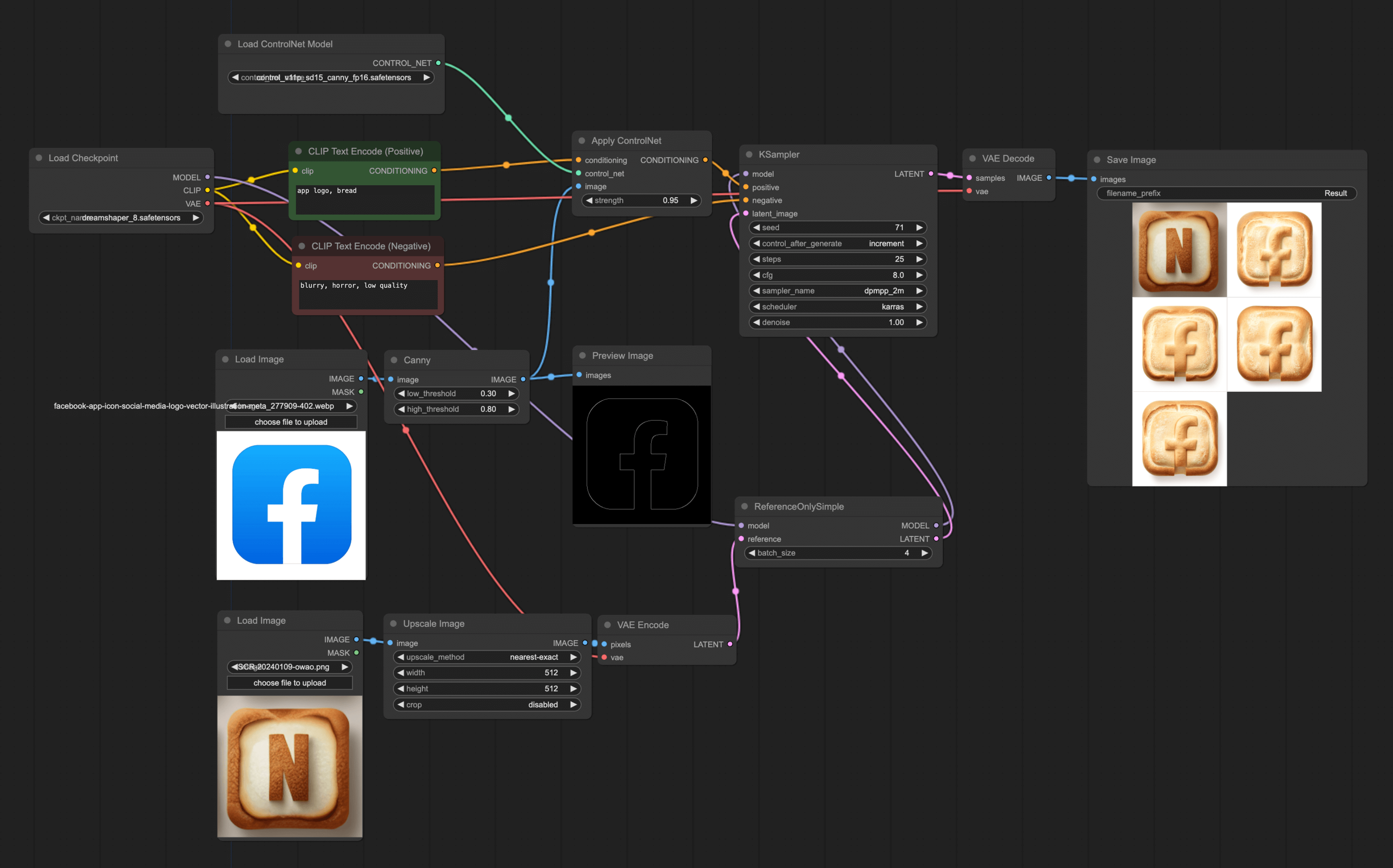 How to generate App logo using ComfyUI? - by JimmyWong