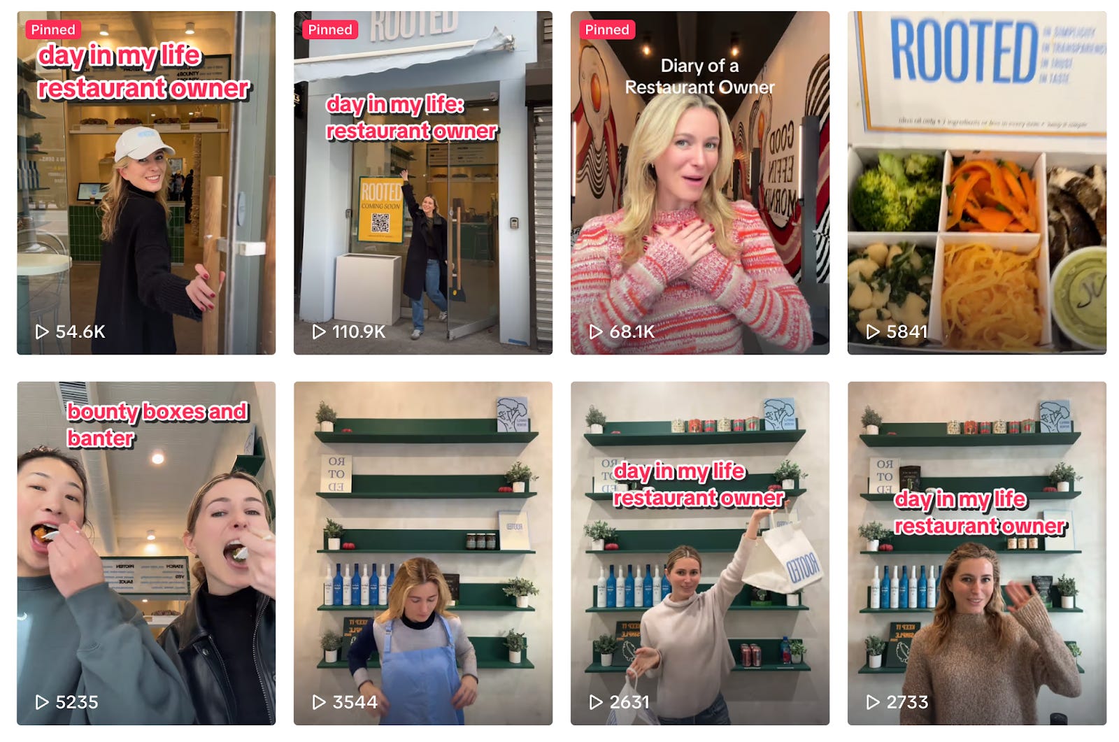 ‘day in my life restaurant owner’ - by Rachel Janfaza