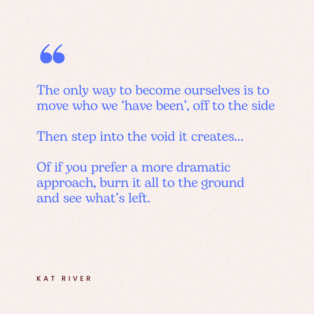 Hello, I'm bored of myself - by Kat River