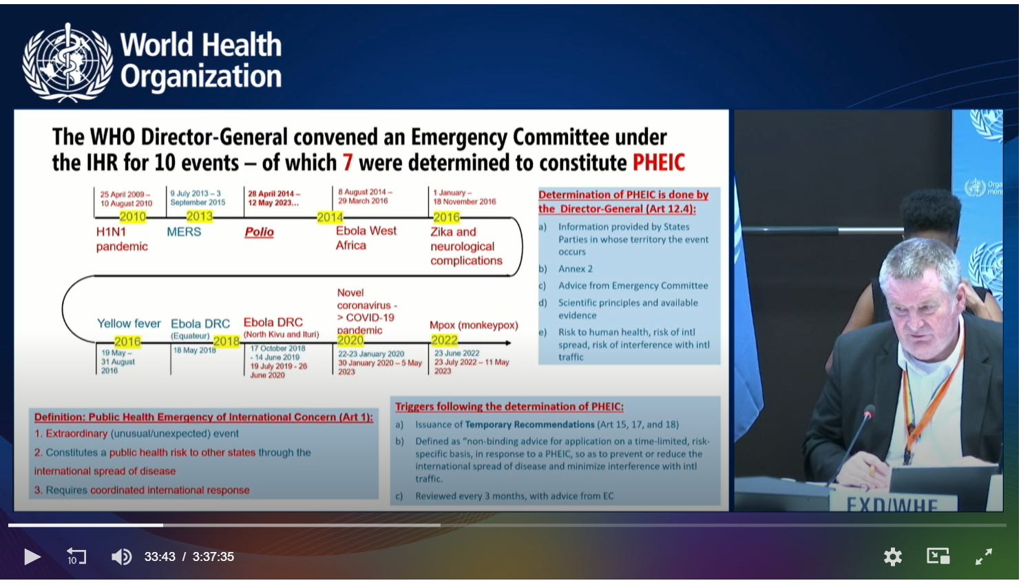 Decisive Discussions on Definition, Declaration of a Pandemic ...
