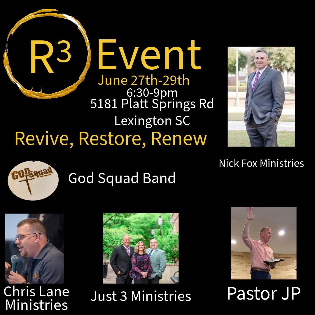 R3: Revive. Restore. Renew. - by Jim Kendall - Gospel Bold