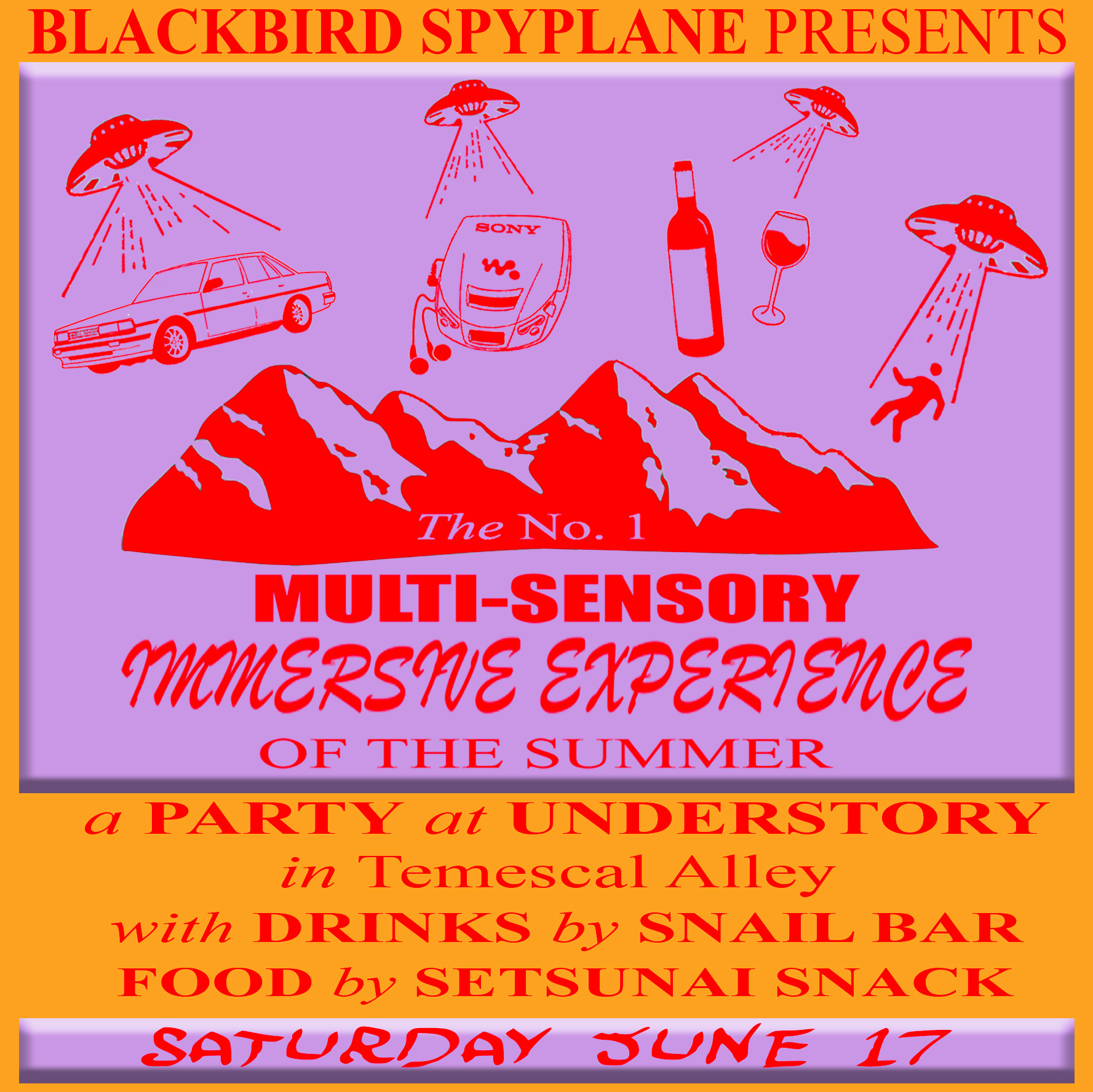 Slappy summer swarm - Blackbird Spyplane