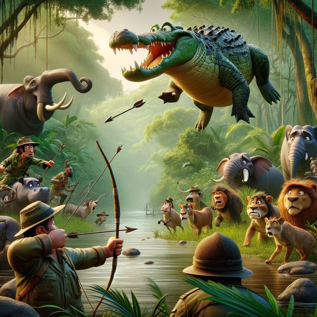 The Jungle Rebellion: Animals Strike Back - by Jaimin