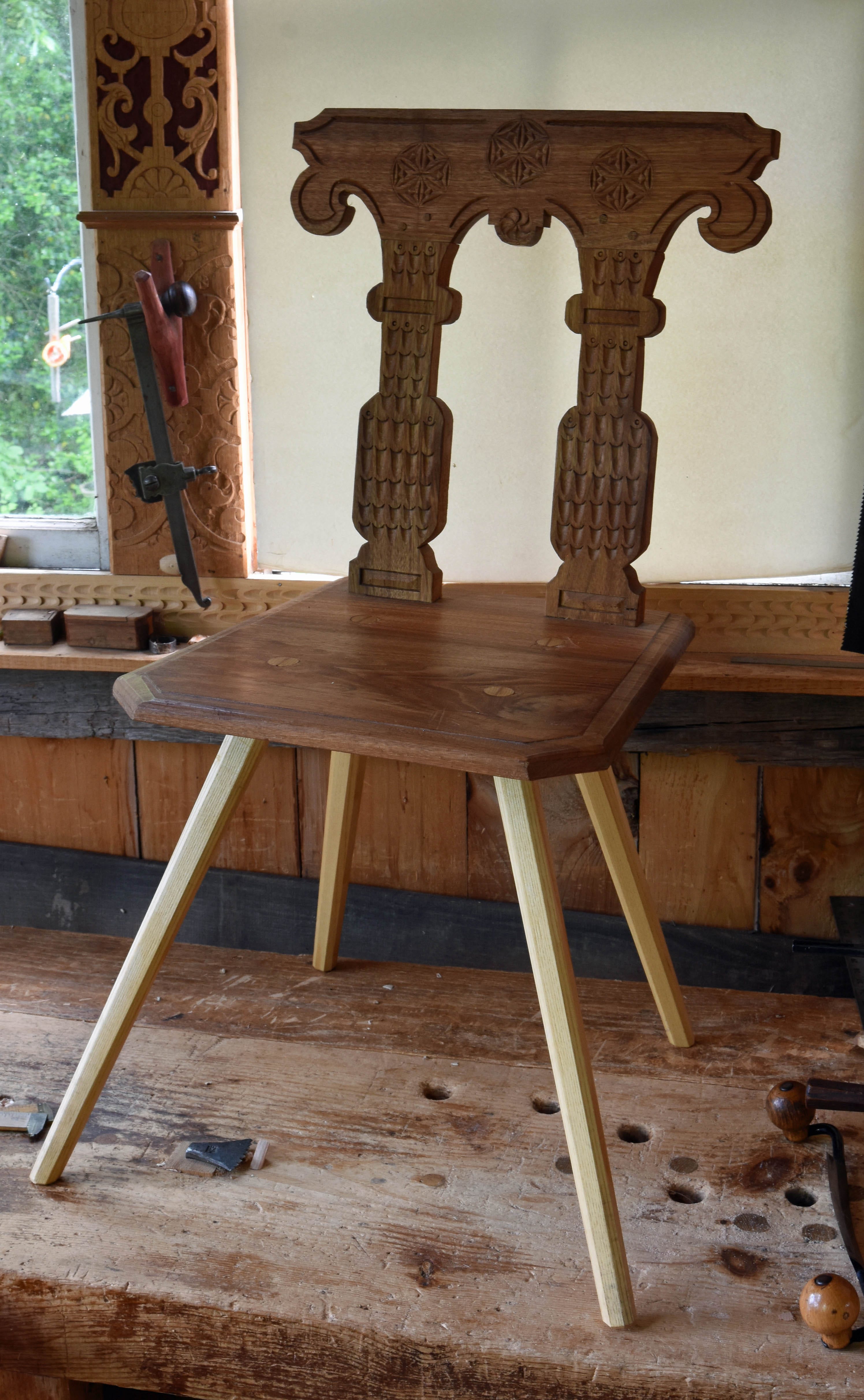 Three chairs - by Peter Follansbee - Follansbee's Substack