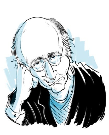 Larry David Hated My Caricature of Him.