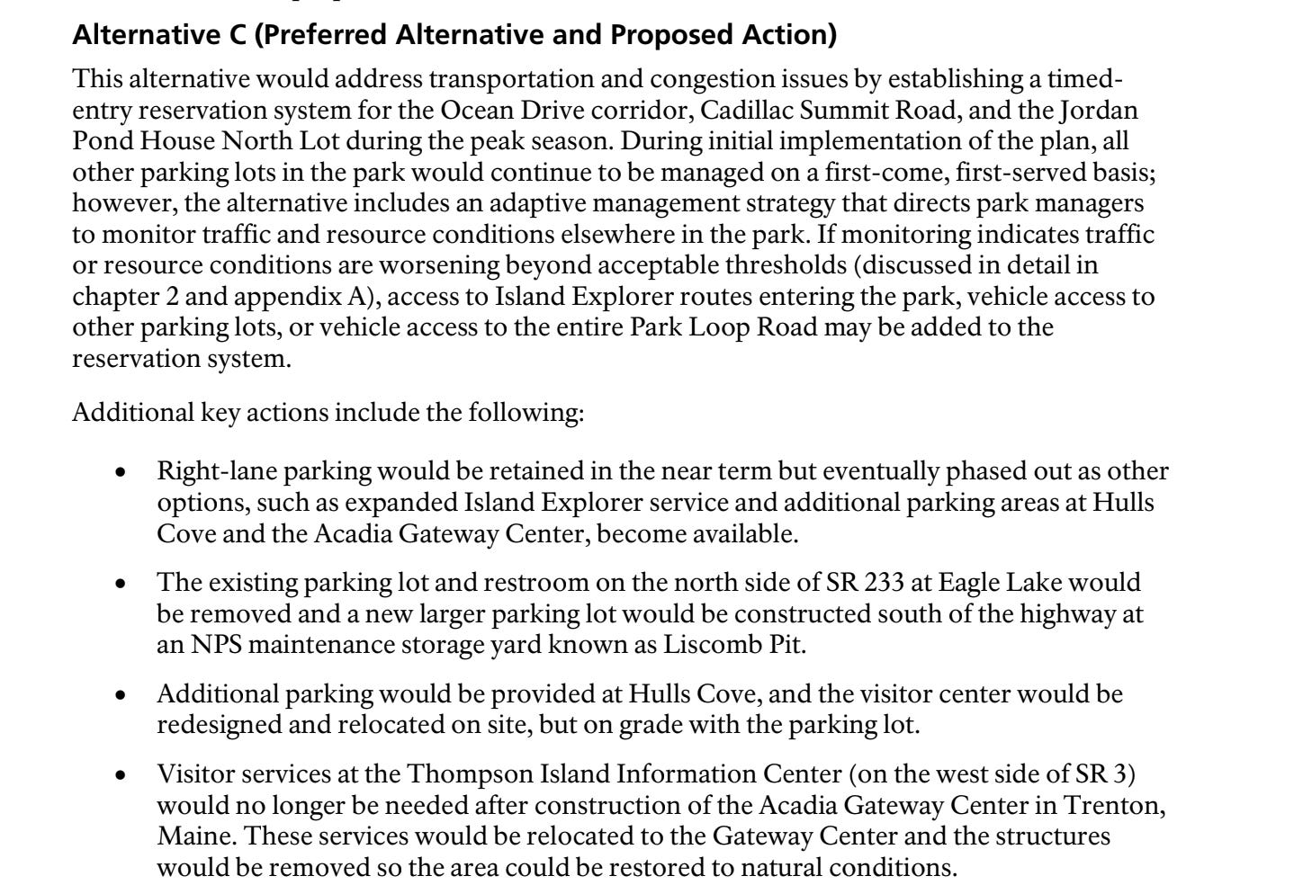 If They Build It, Will They Park? – Bar Harbor Story