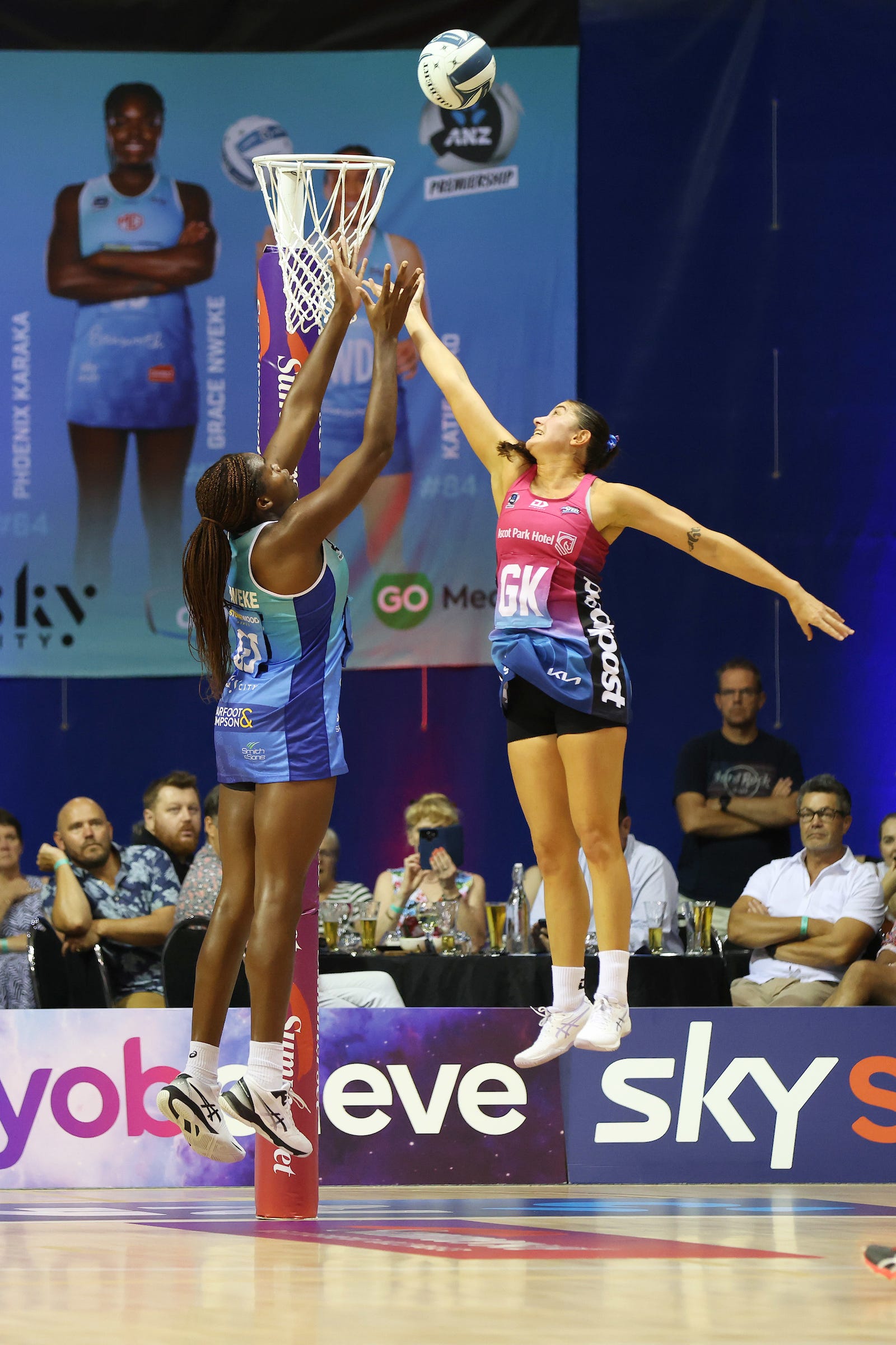 Kate Burley, a netball defender of the highest degree