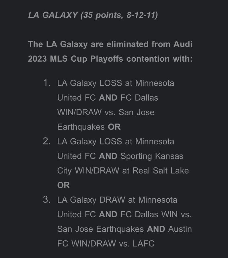 Match Preview: The LA Galaxy's playoff hopes rest on a win in Minnesota