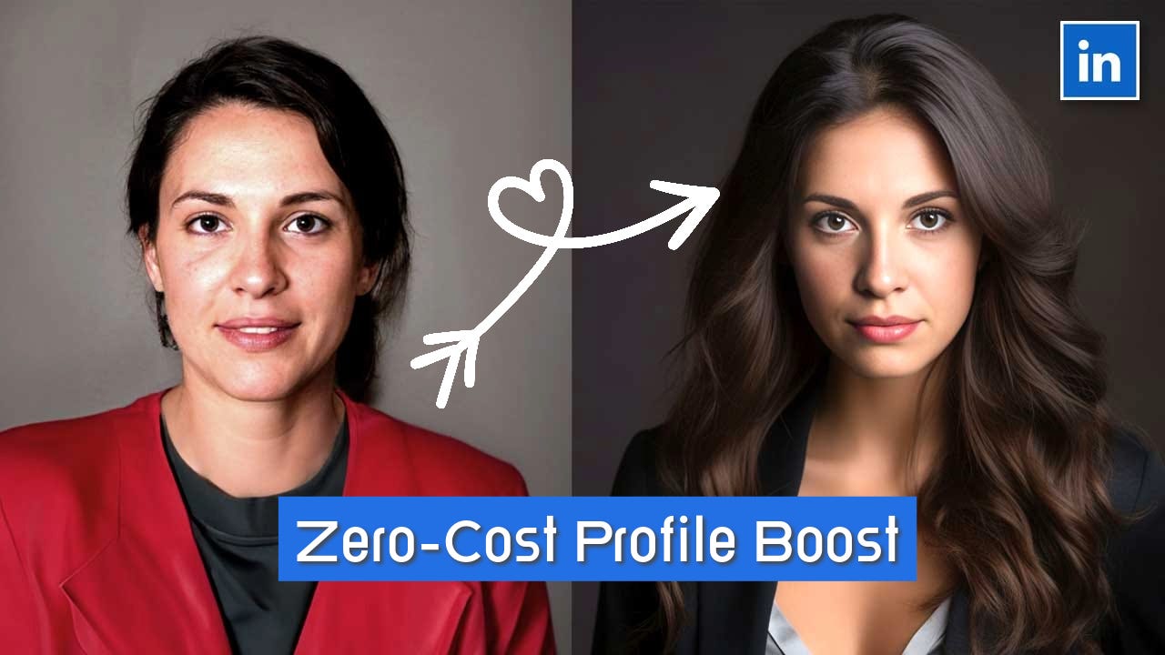 Free & Easy LinkedIn AI Headshot New Method