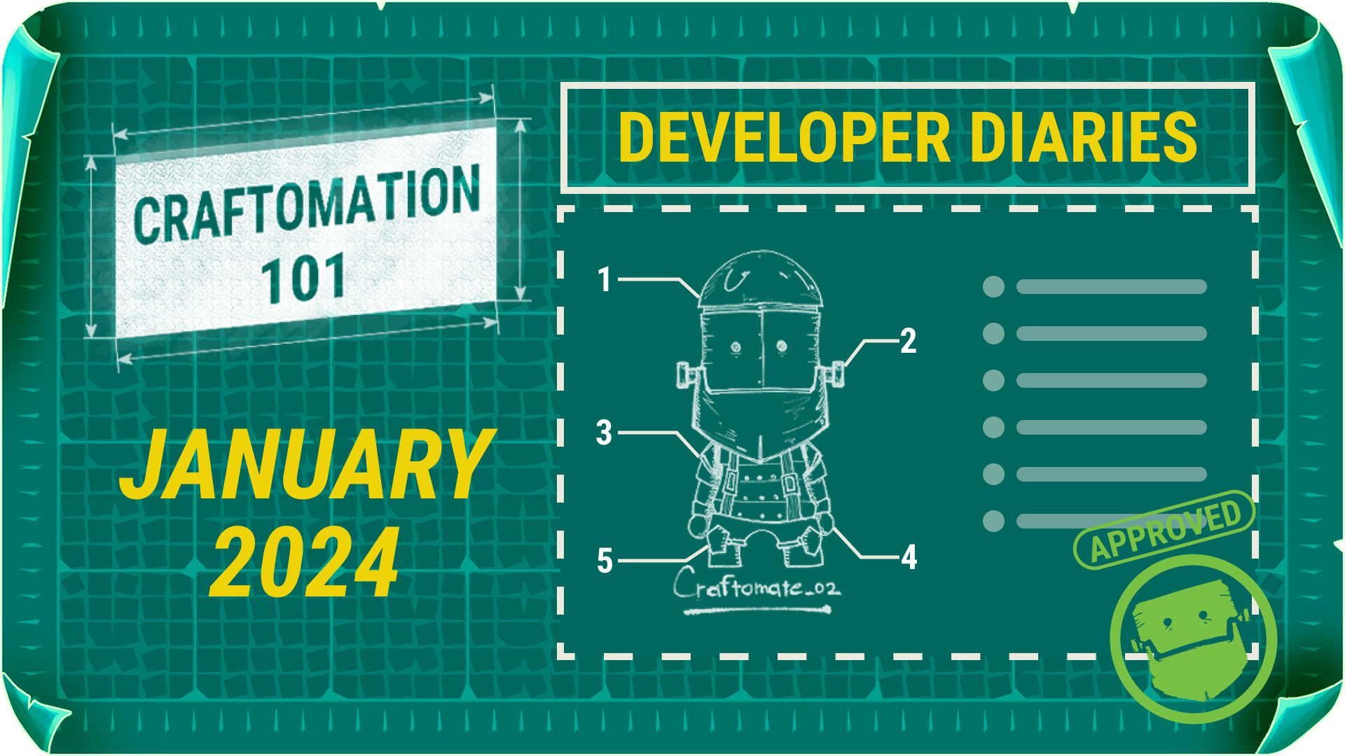 Save the Date: Early Access on February 19 - Craftomation Dev Diaries