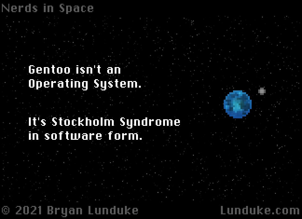 10 comics about Linux and programming and stuff.