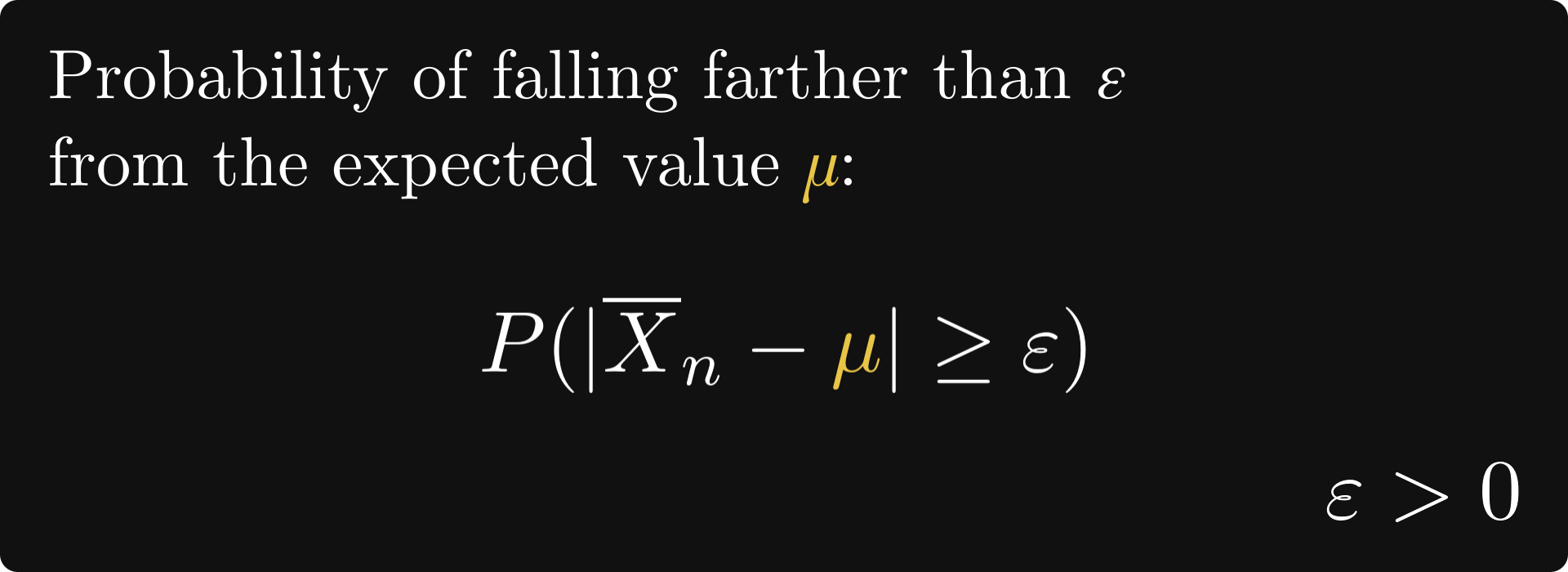 The Law of Large Numbers - by Tivadar Danka