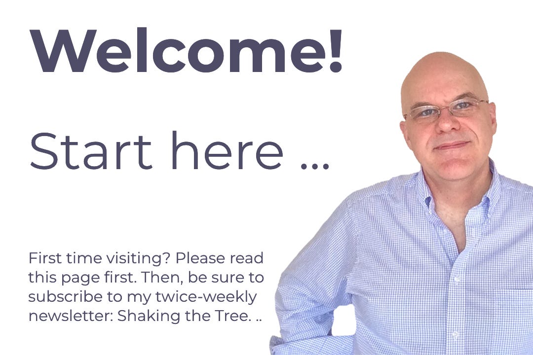Start here - Gary Bloomer | Shaking the Tree