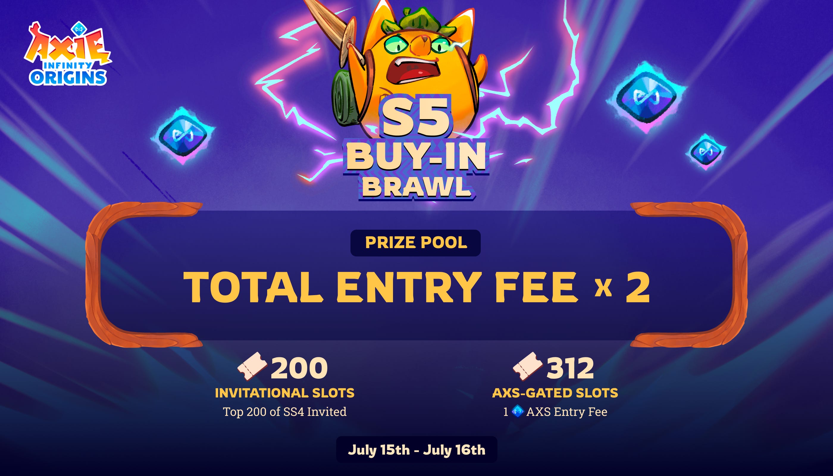 You're Invited: Season 5 Buy-In Brawl! - by Axie Infinity