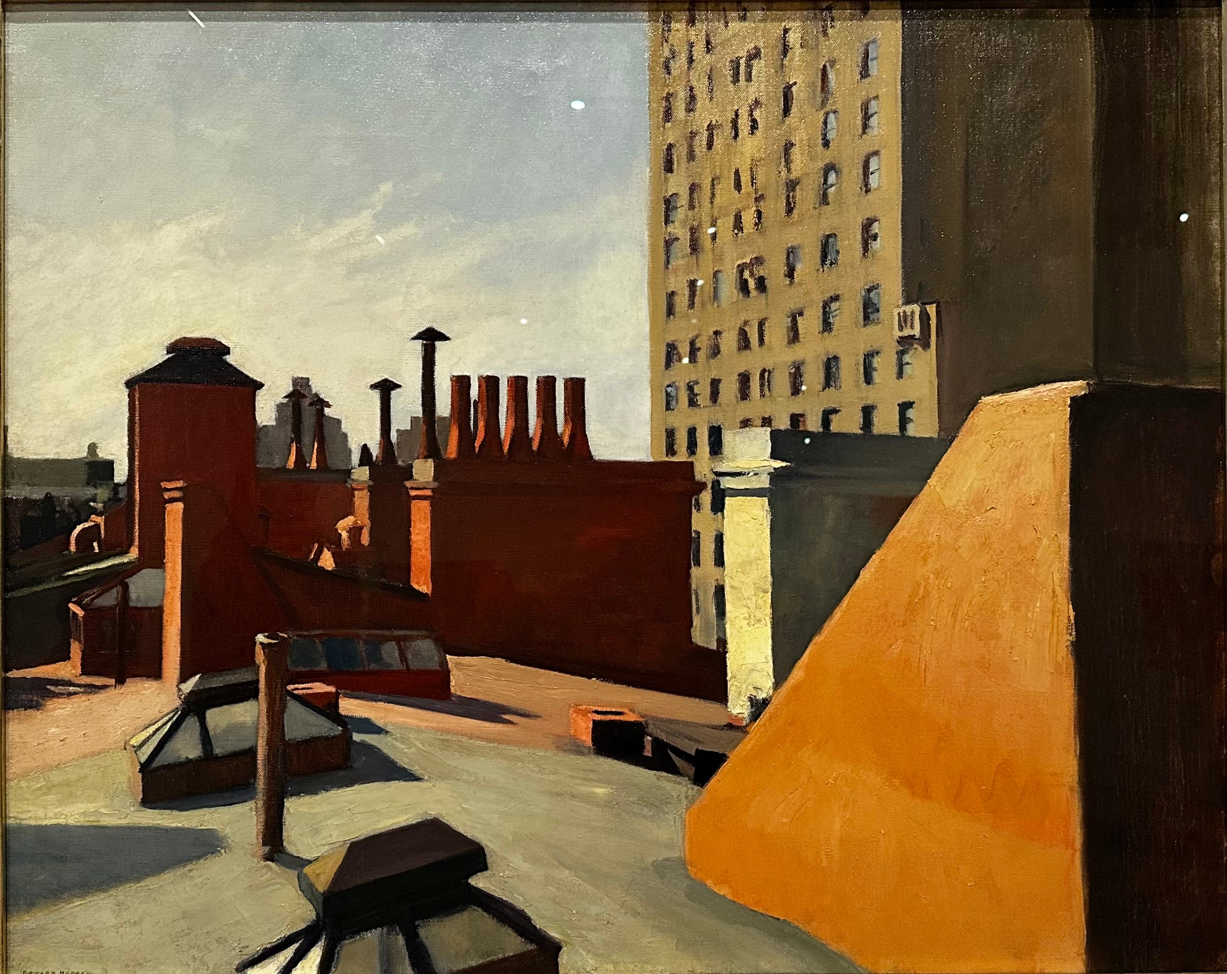 The Art of Edward Hopper and a Painting by Rembrandt