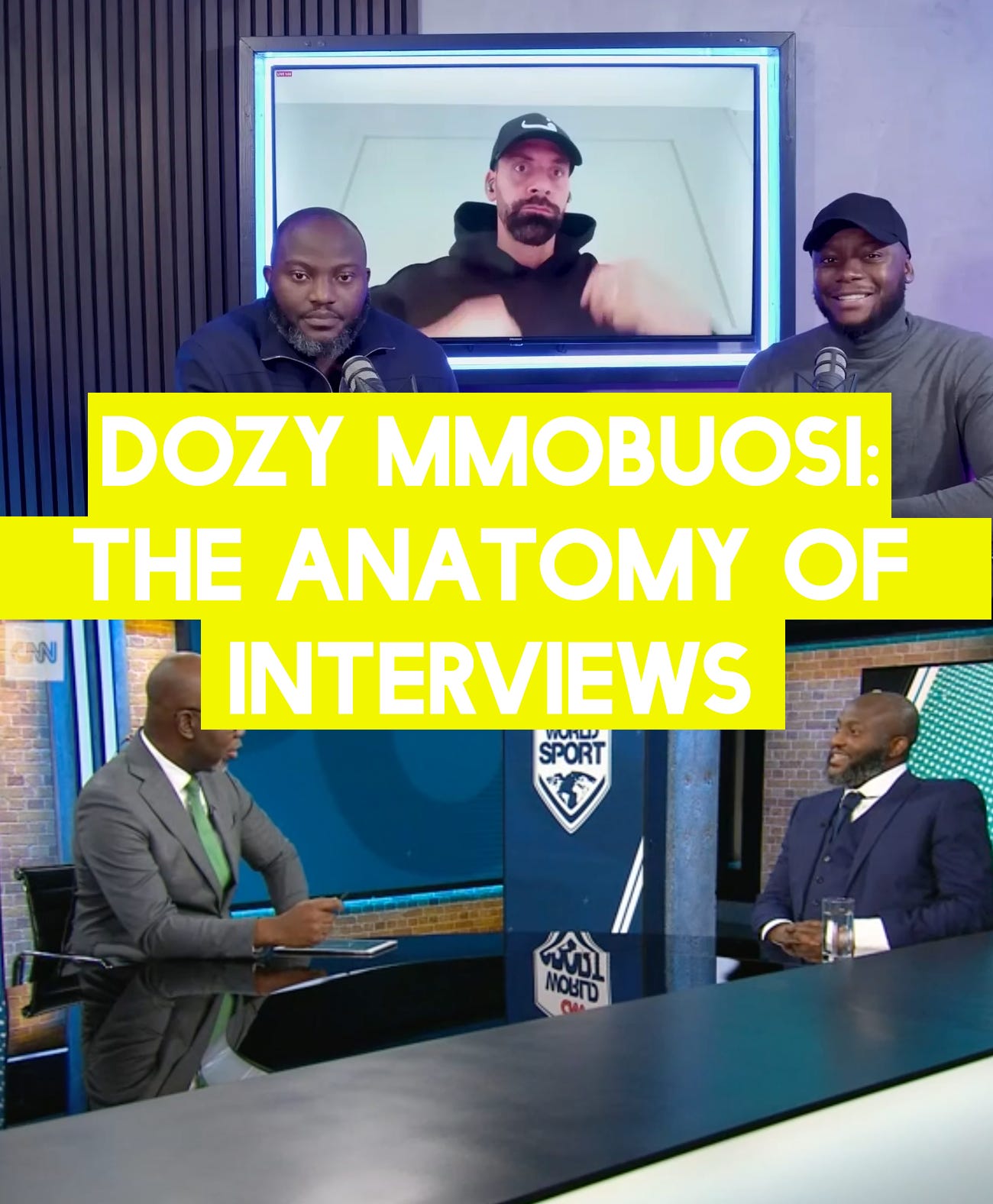 Dozy Mmobuosi: the anatomy of interviews - by Sam Parry