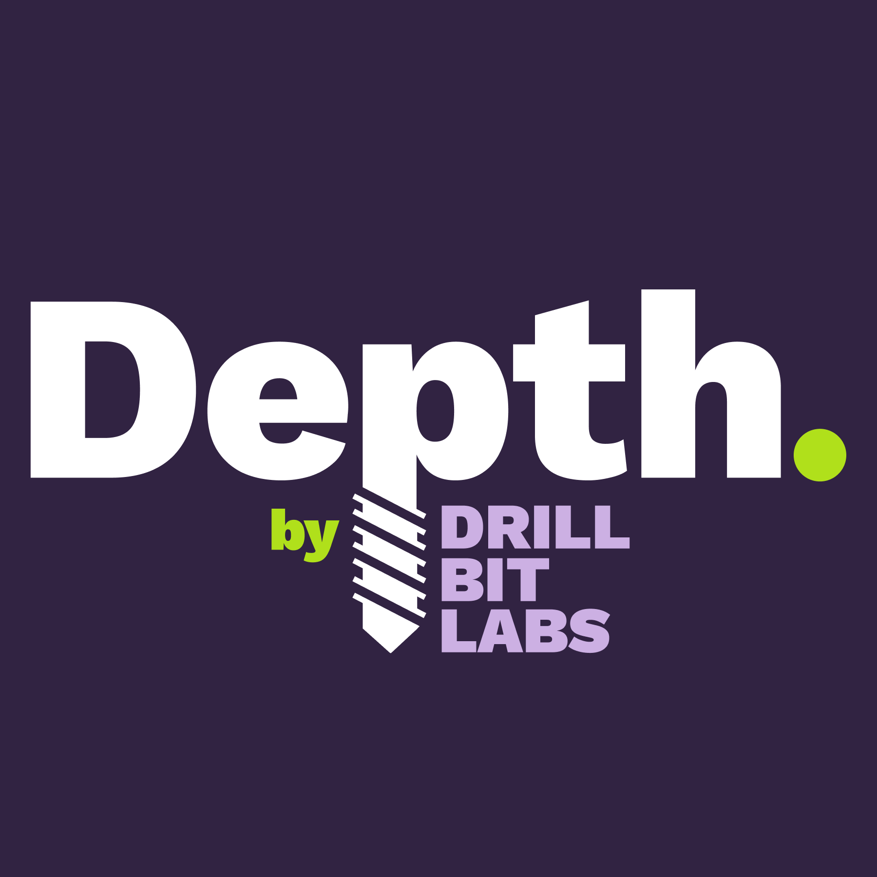 The ¼” Hole is becoming Depth by Drill Bit Labs
