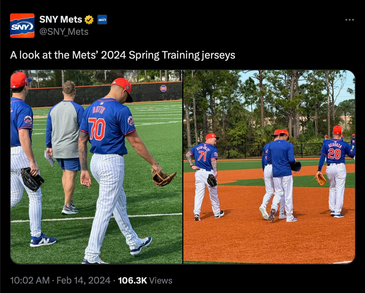 Mets hold their first workout for pitchers and catchers, make some ...