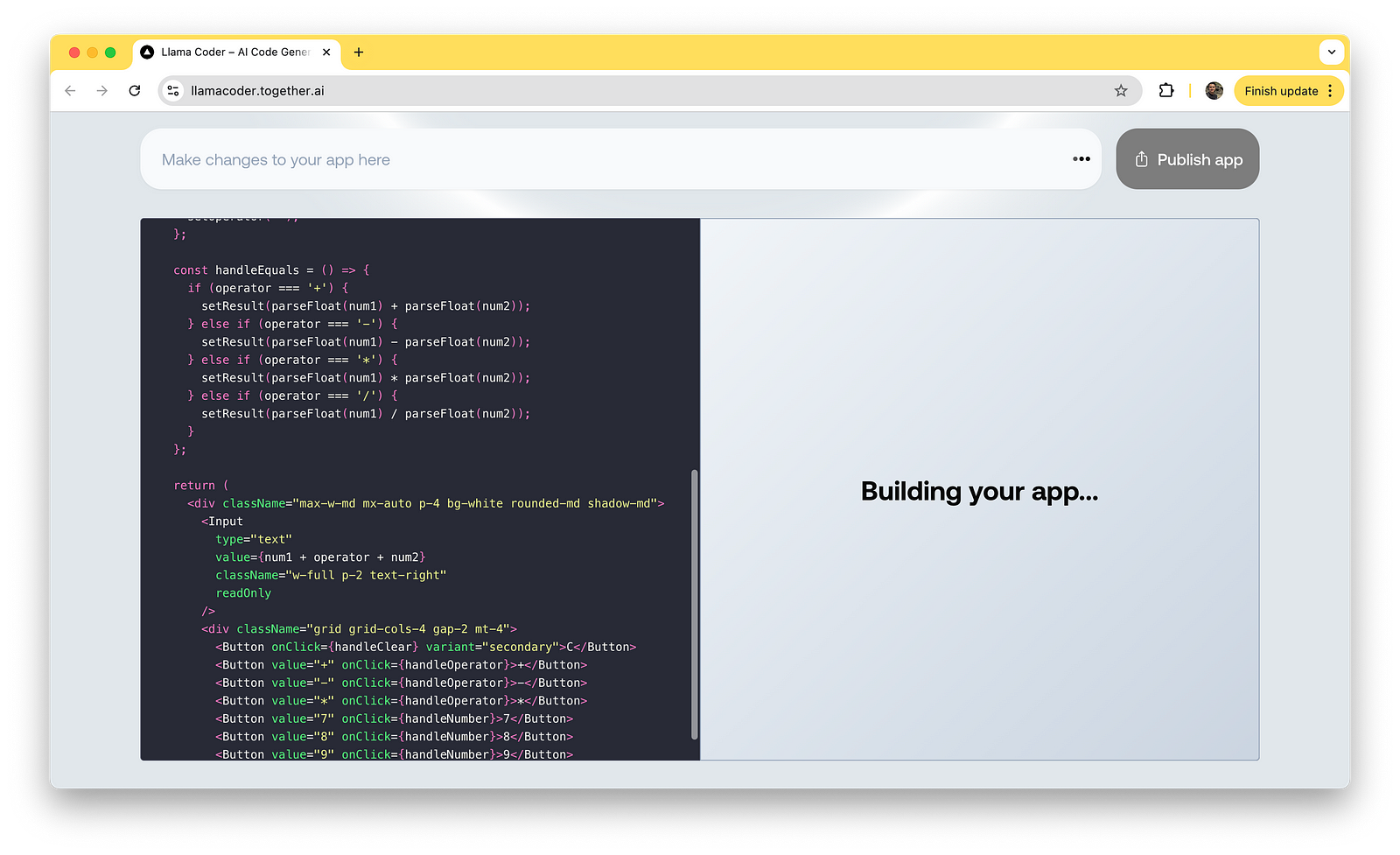 LlamaCoder Is A New Open-Source AI Programming Assistant Powered by Llama 3.1 405B