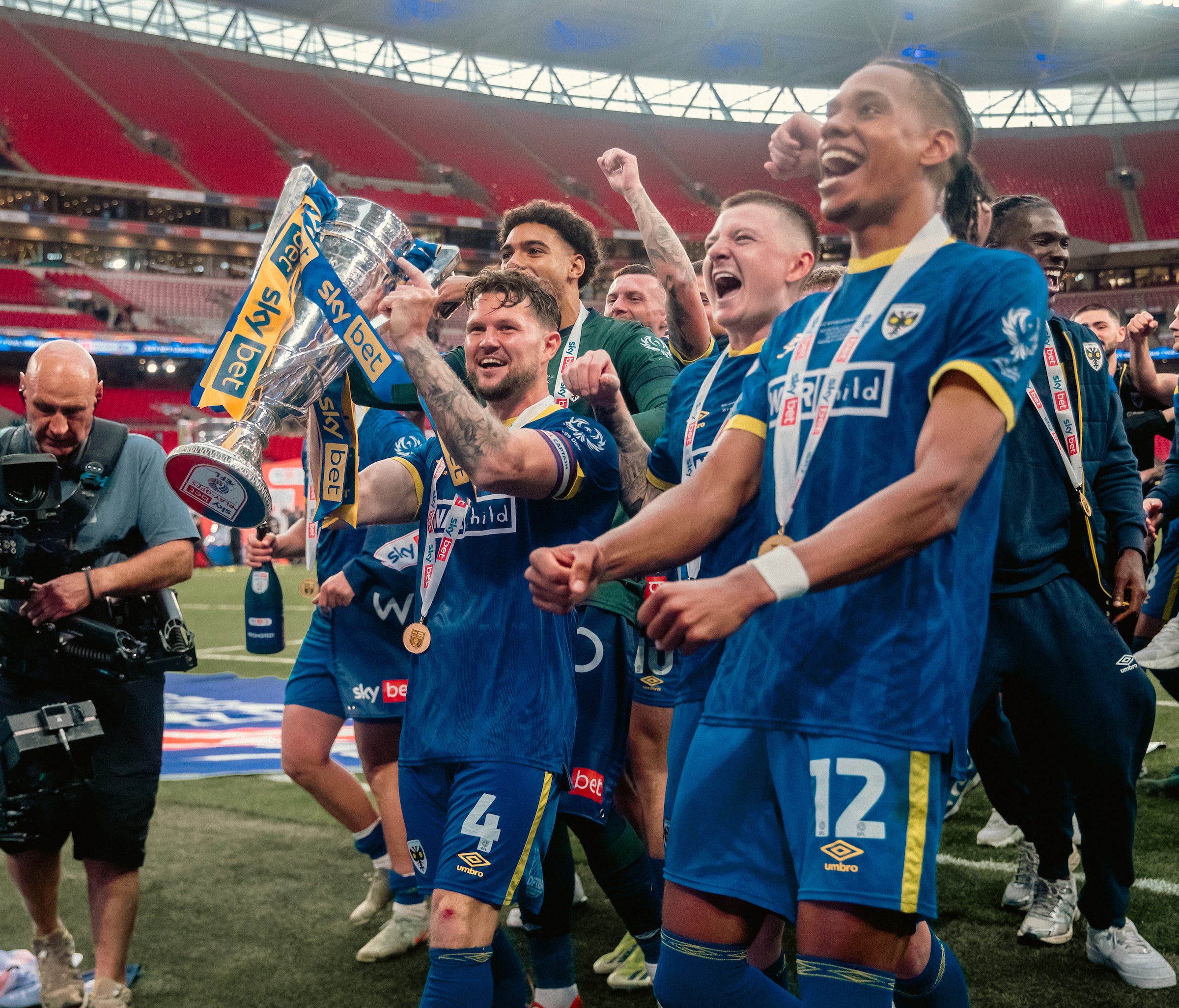 Wimbledon triumph at Wembley: Joyous promotion for the Dons