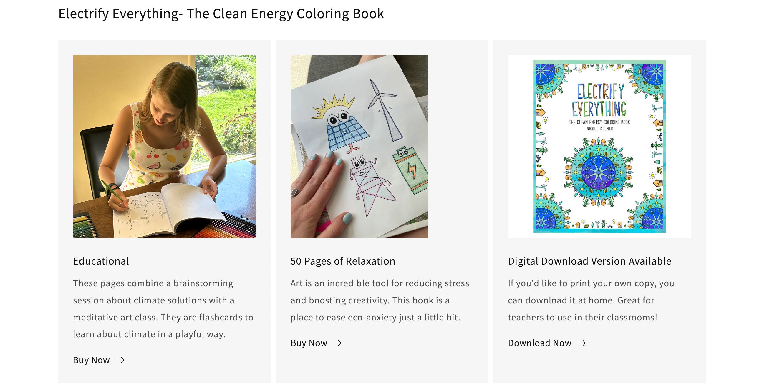 The Clean Energy Coloring Book is published!