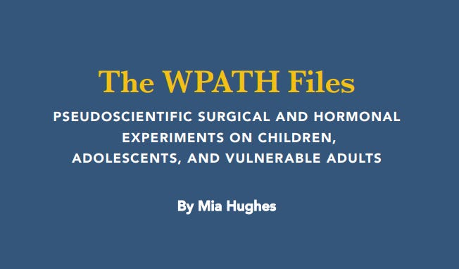 Reading The WPATH Files As History - by Matt Osborne