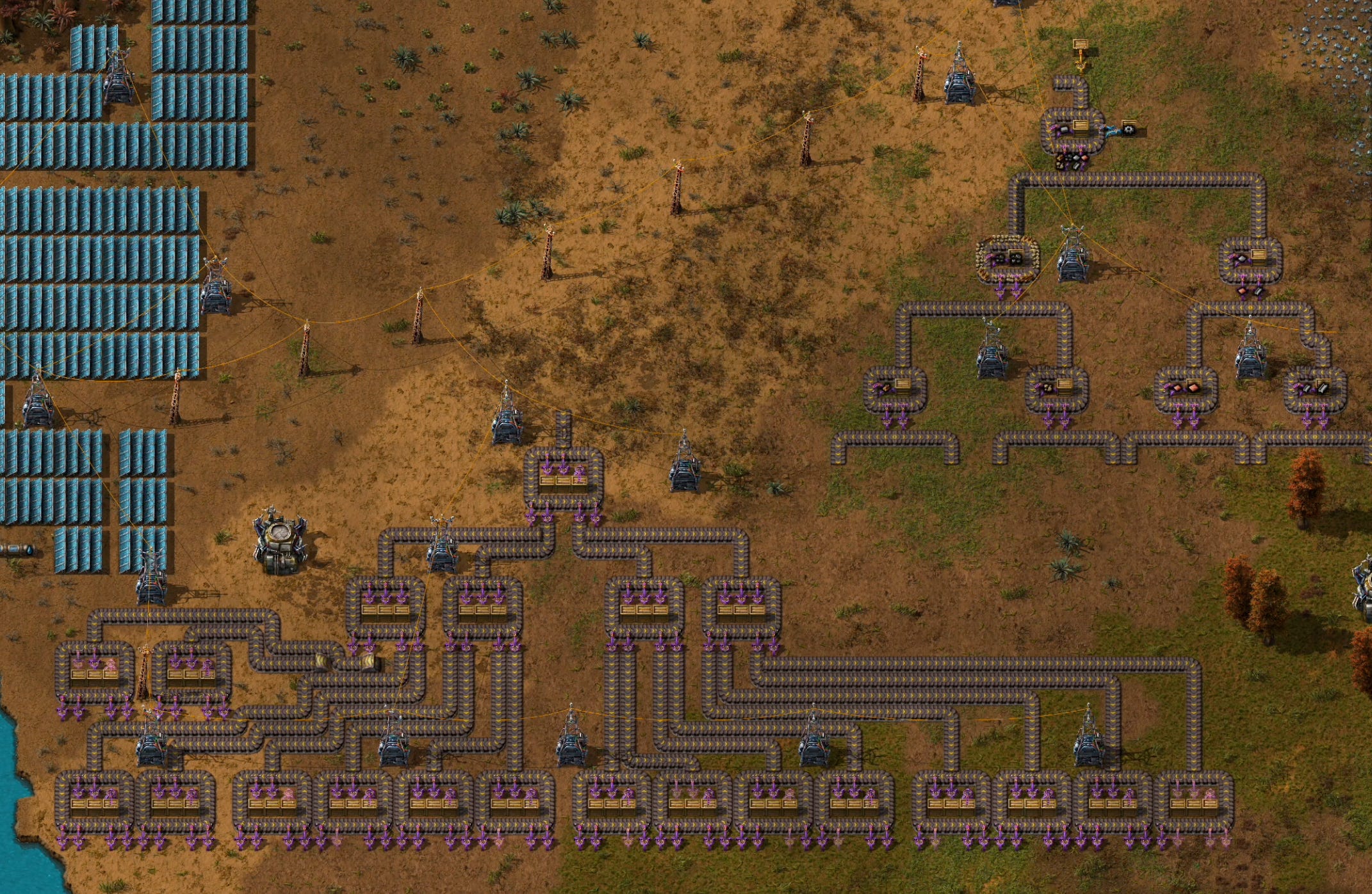 b-trees in factorio - rants by razberry