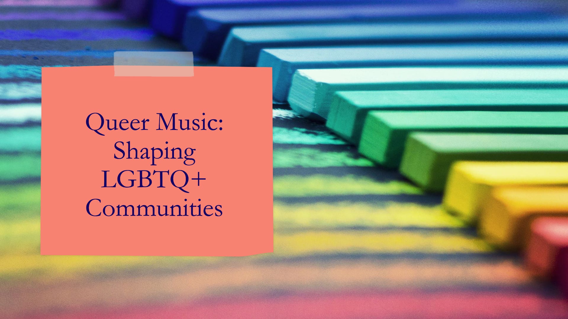 The Symphony of Identity: How Queer Music Shapes LGBTQ+ Communities