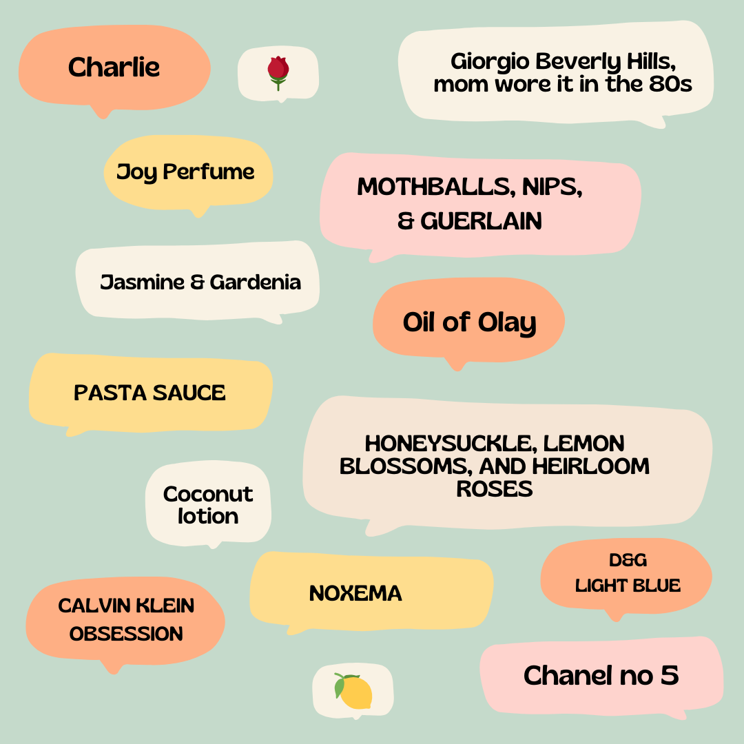 The smells that remind us of our Mothers