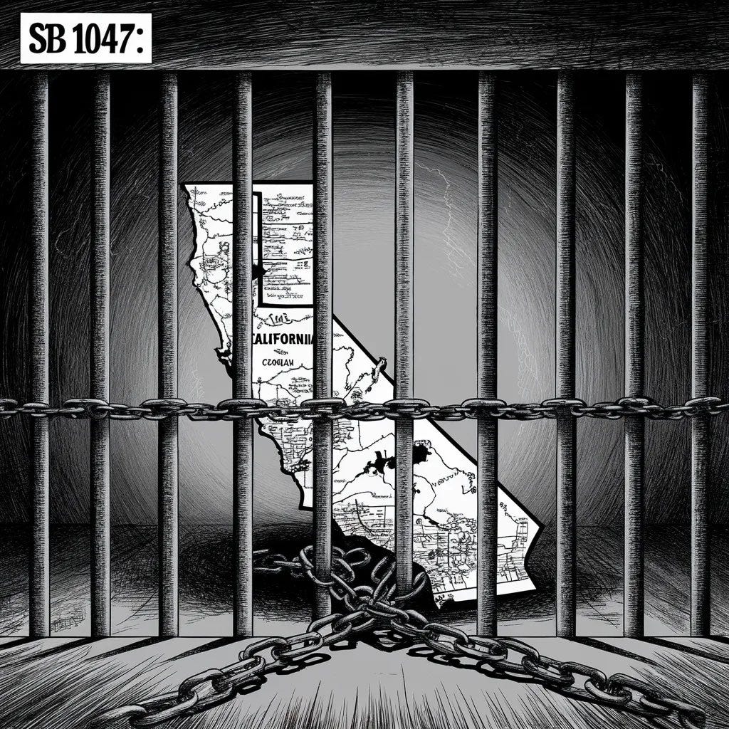 Block SB 1047: A sentence, paragraph, essay, and reading list