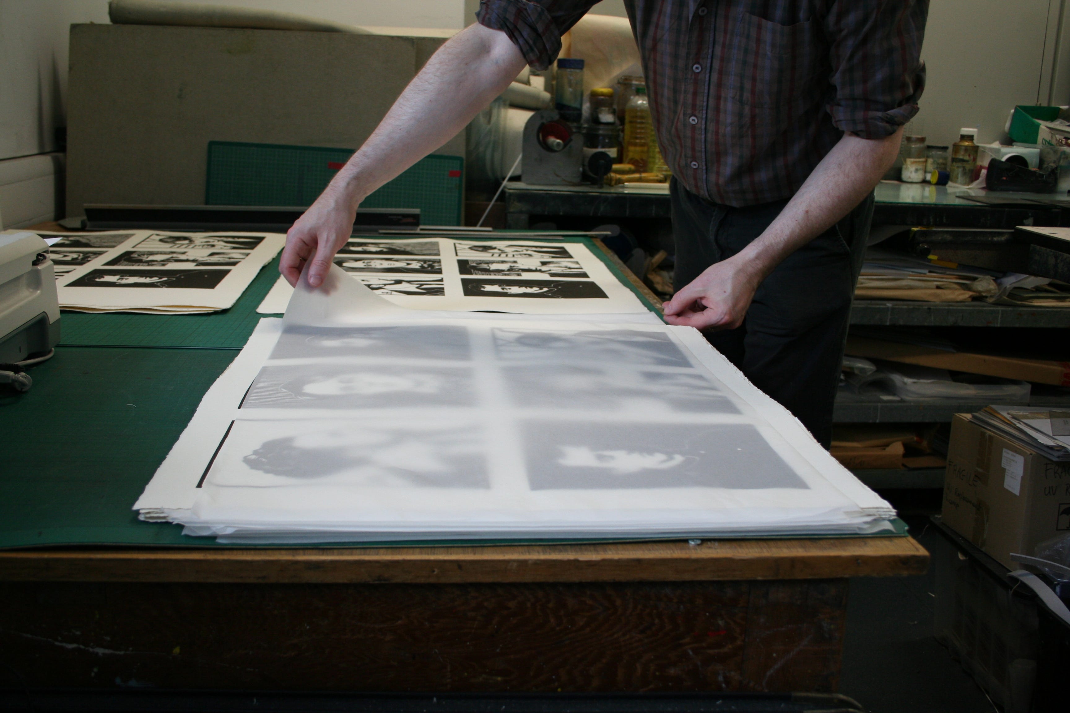 New AA linocut prints to launch - Alexander Adams