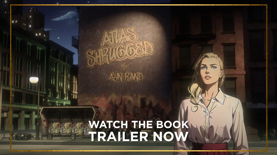 DON’T MISS MONDAY: Atlas Shrugged Book Trailer