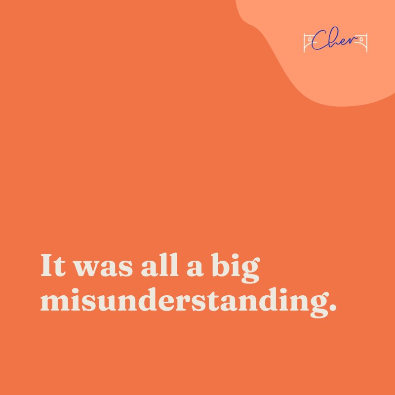 [Italian Lesson] It was all a big misunderstanding.