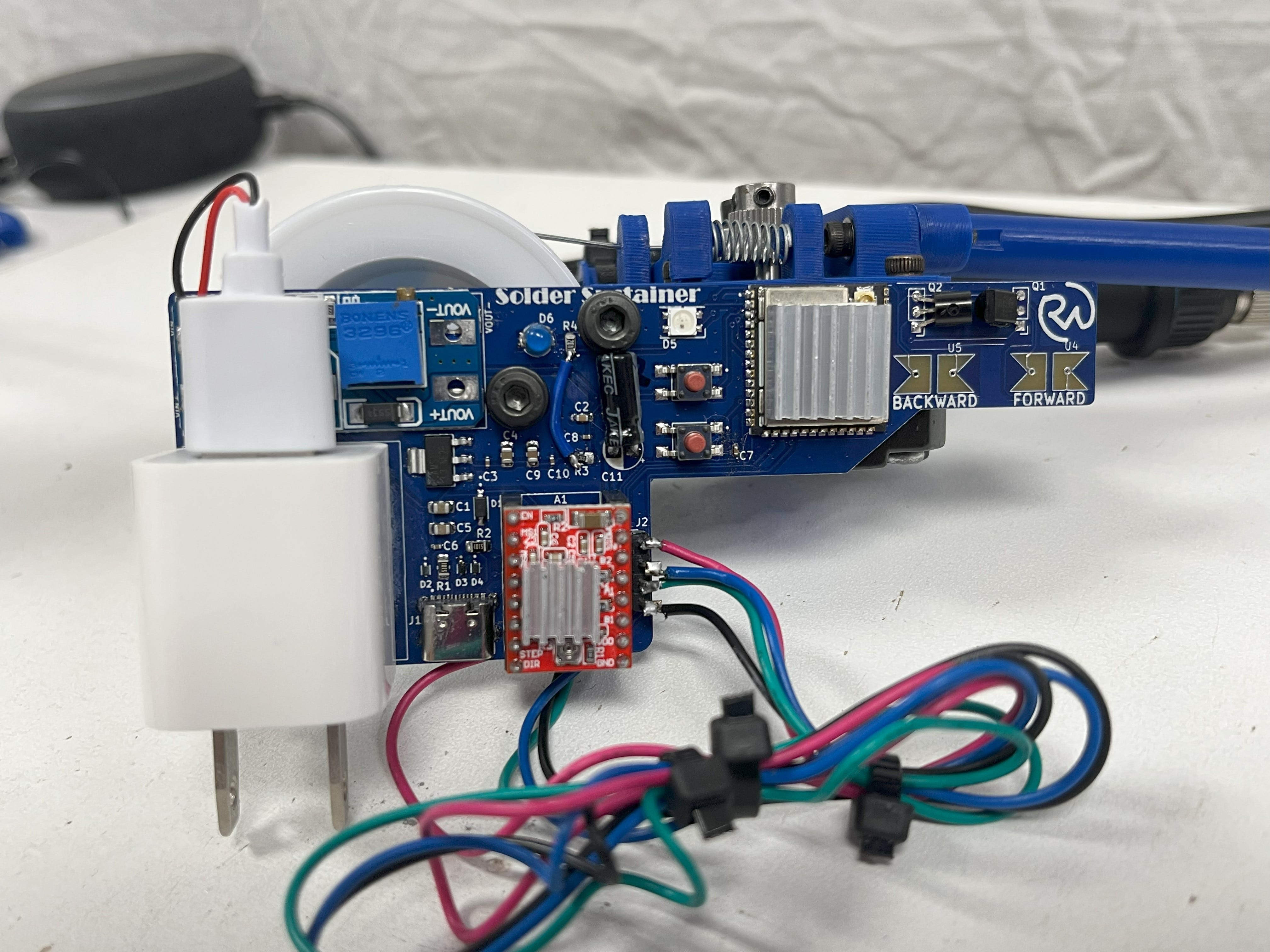 Build a One-Handed Soldering Tool | Effortless Soldering With Only One ...