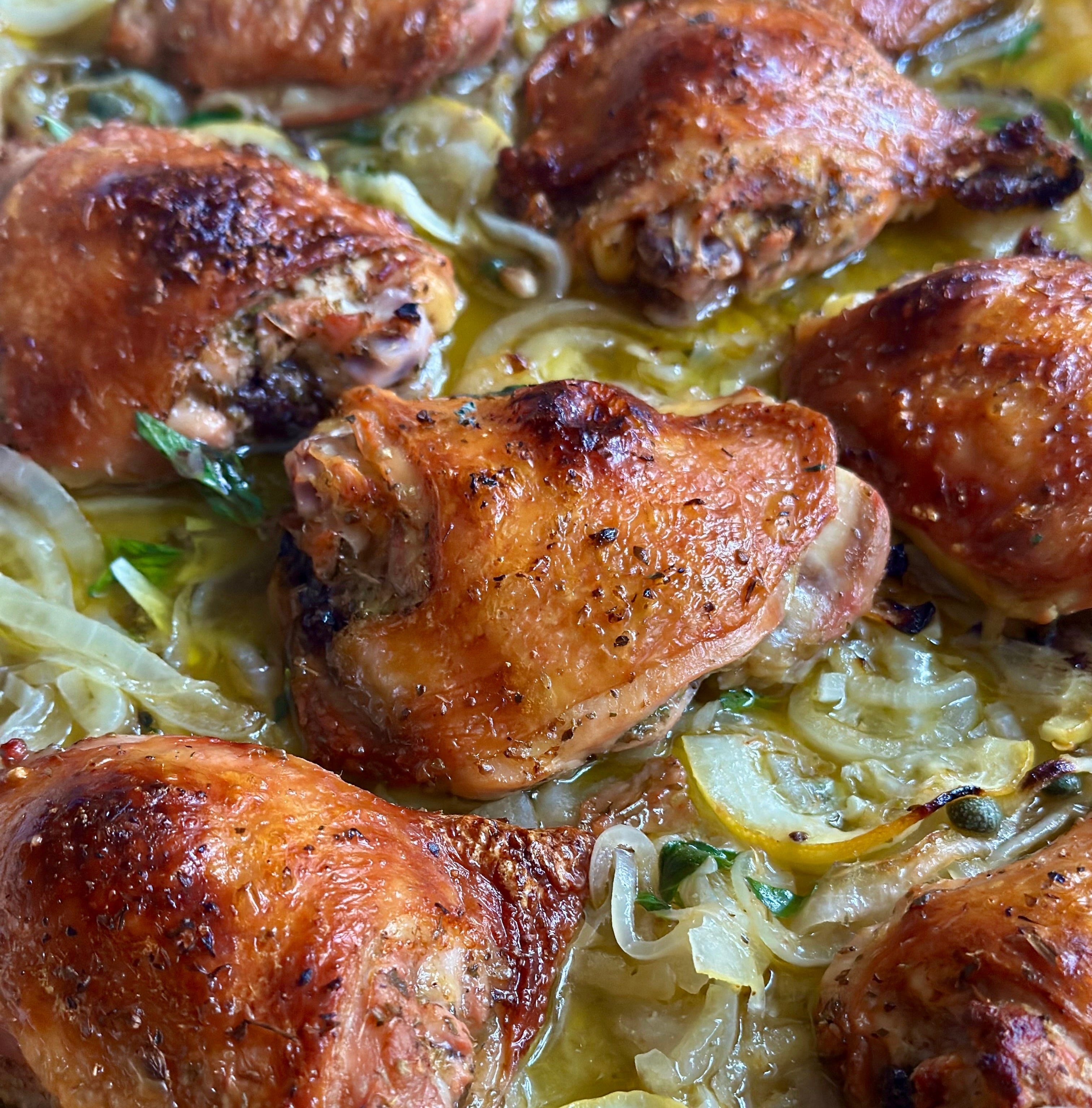 Melting Lemon Chicken - by Clare de Boer - The Best Bit