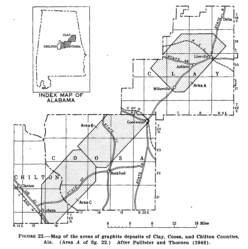 The Alabama graphite belt - by Boyce Upholt - southlands