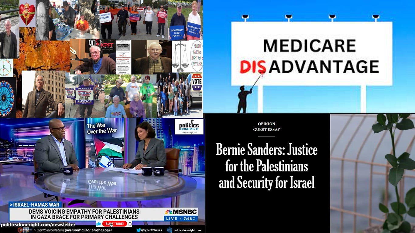 RIP David Atwood! Antidemocratic AIPAC must be stopped. Medicare ...