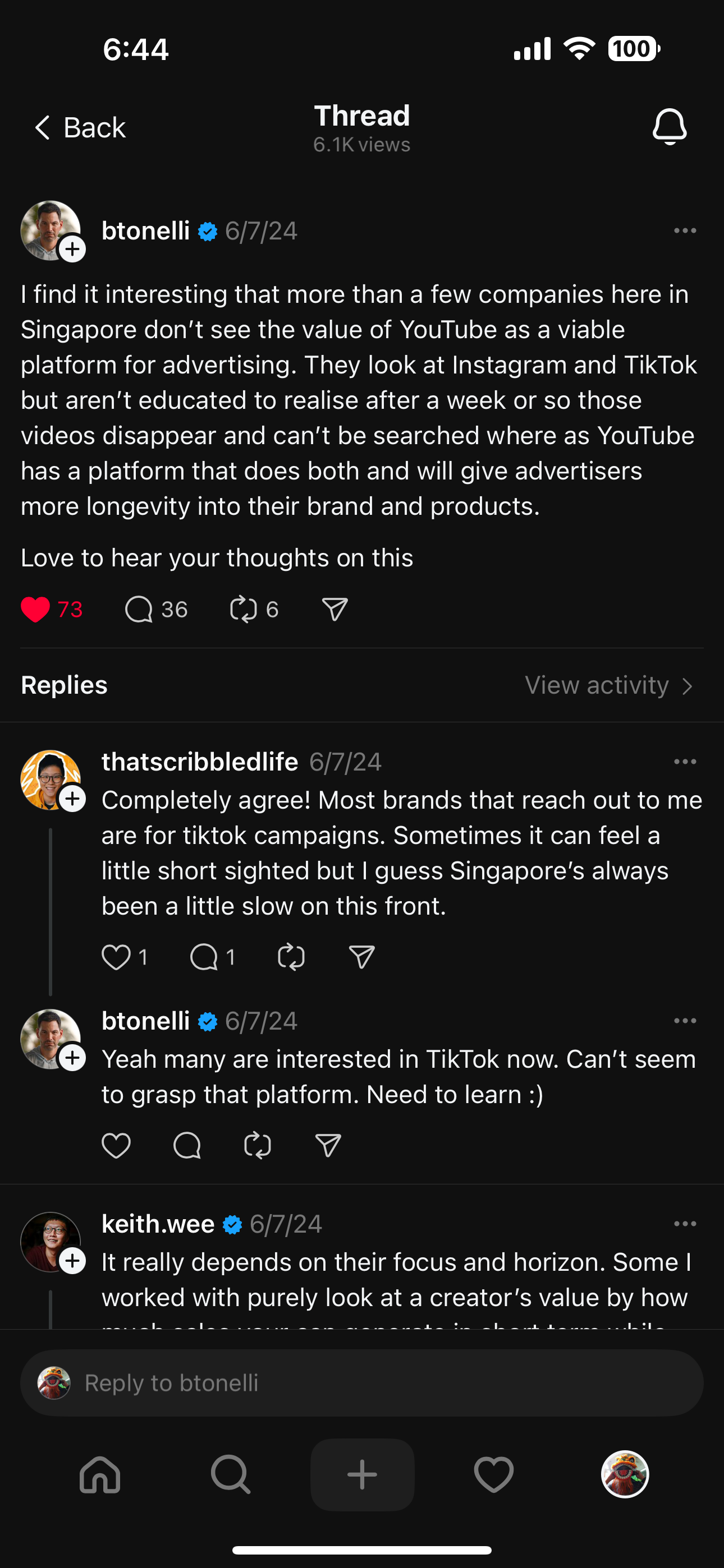 YouTube untapped in SG - by Weiqing Teh // CG BOSS