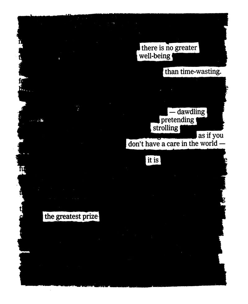 3 poems from the sports section - Austin Kleon
