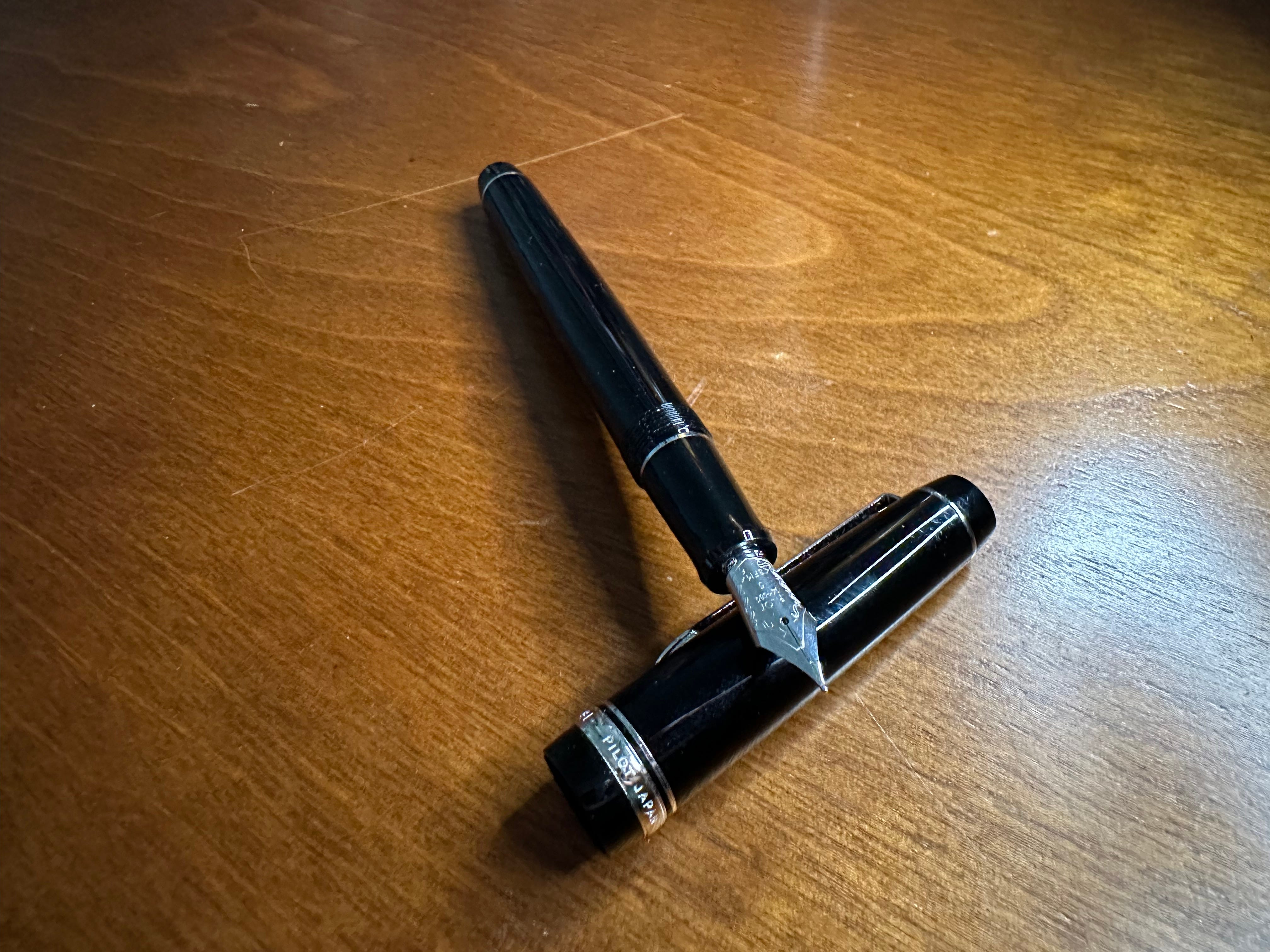 Fountain pen alignment chart