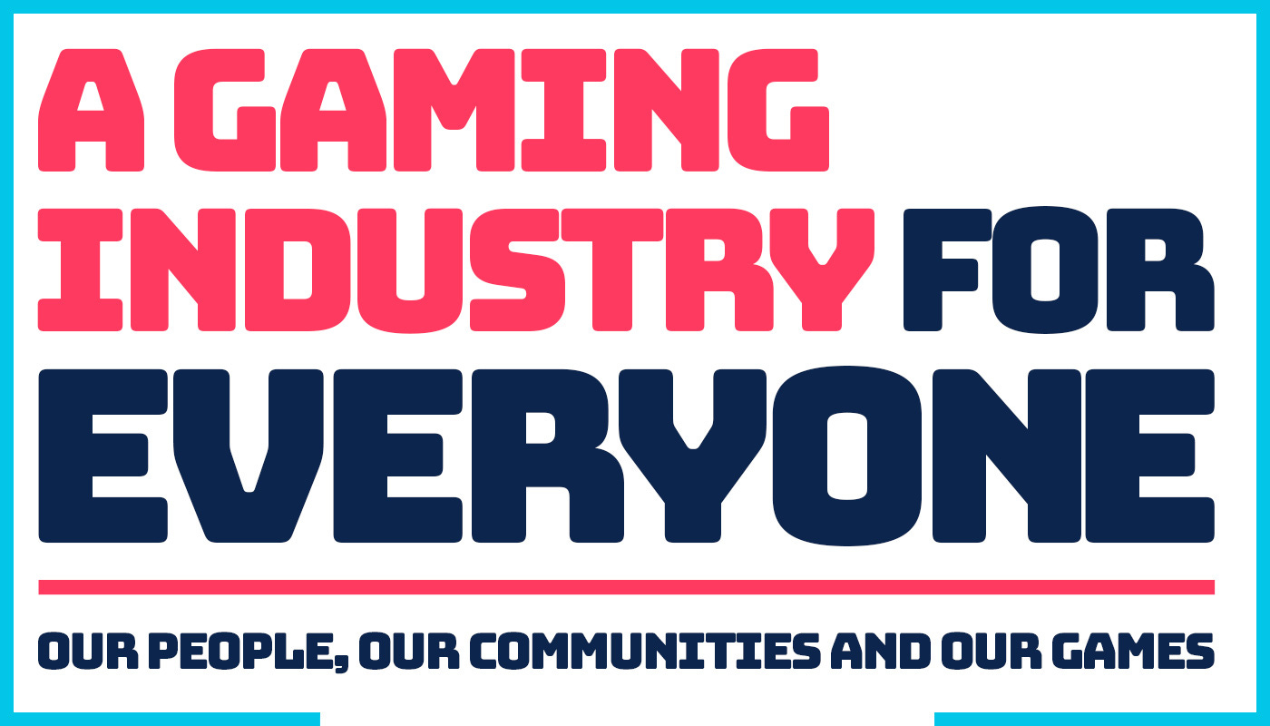 A gaming industry for everyone—Our people, our communities and our games